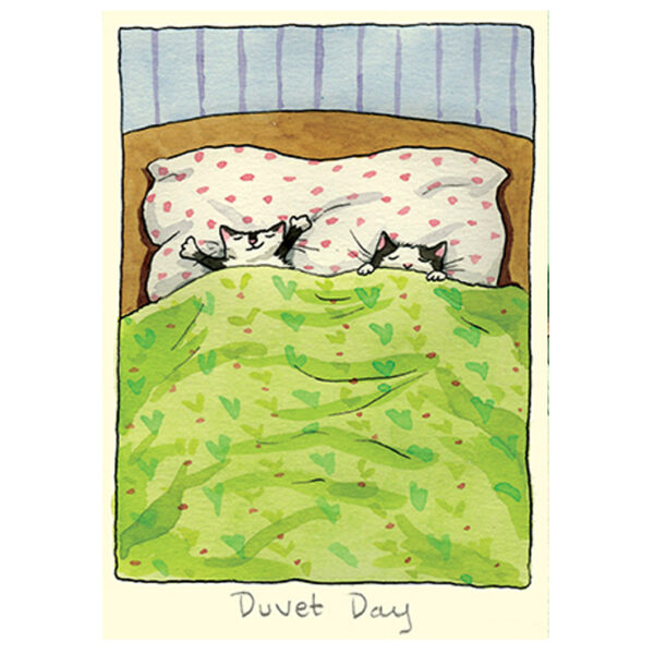 Duvet Day card: Cards and Gifts for animal lovers by Anita Jeram