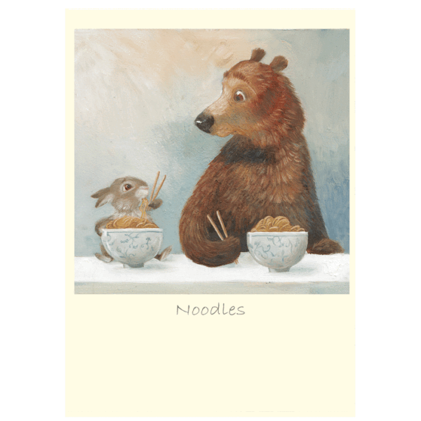 Noodles card by Alison Friend