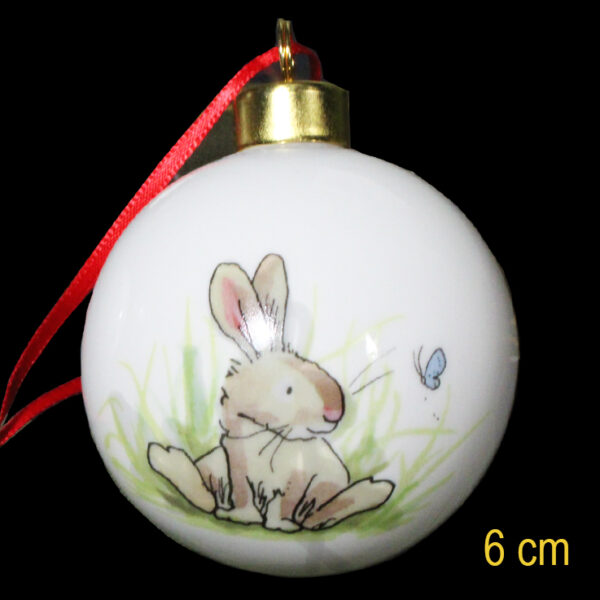 Three Rabbits Bauble - Two Bad Mice